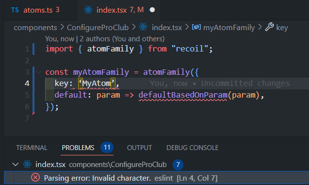 Invalid Characters In Docs · Issue 2158 · Facebookexperimental Recoil · Github