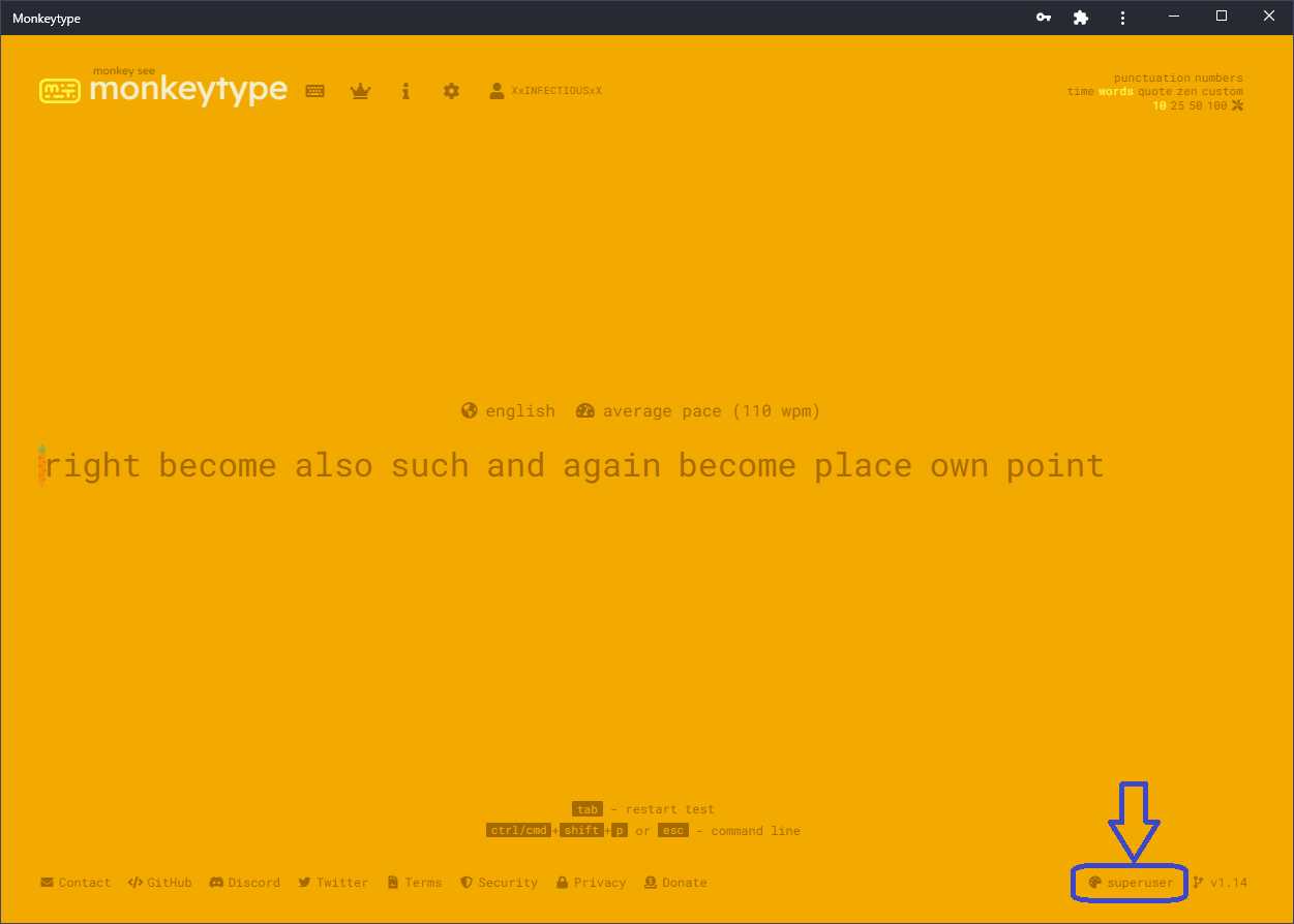 Current theme text not updating to new random theme. · Issue #2674 · monkeytypegame/monkeytype ...