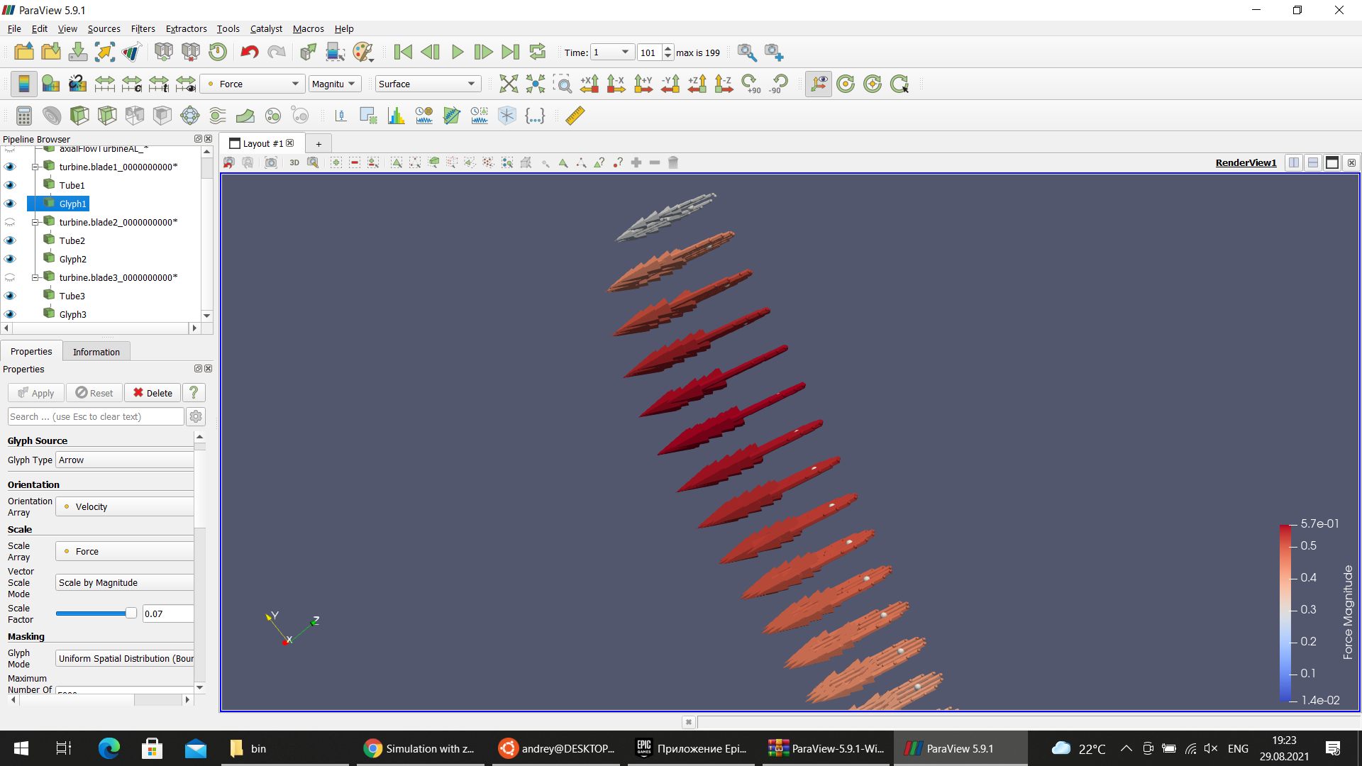 Simulation with zero free stream velocity · Issue #328 · turbinesFoam ...