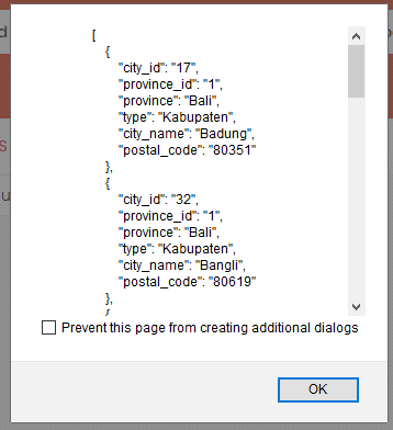 Get ajax dropdown base on parent id return undefined · Issue #1 · mgufrone/laravel-rajaongkir ...