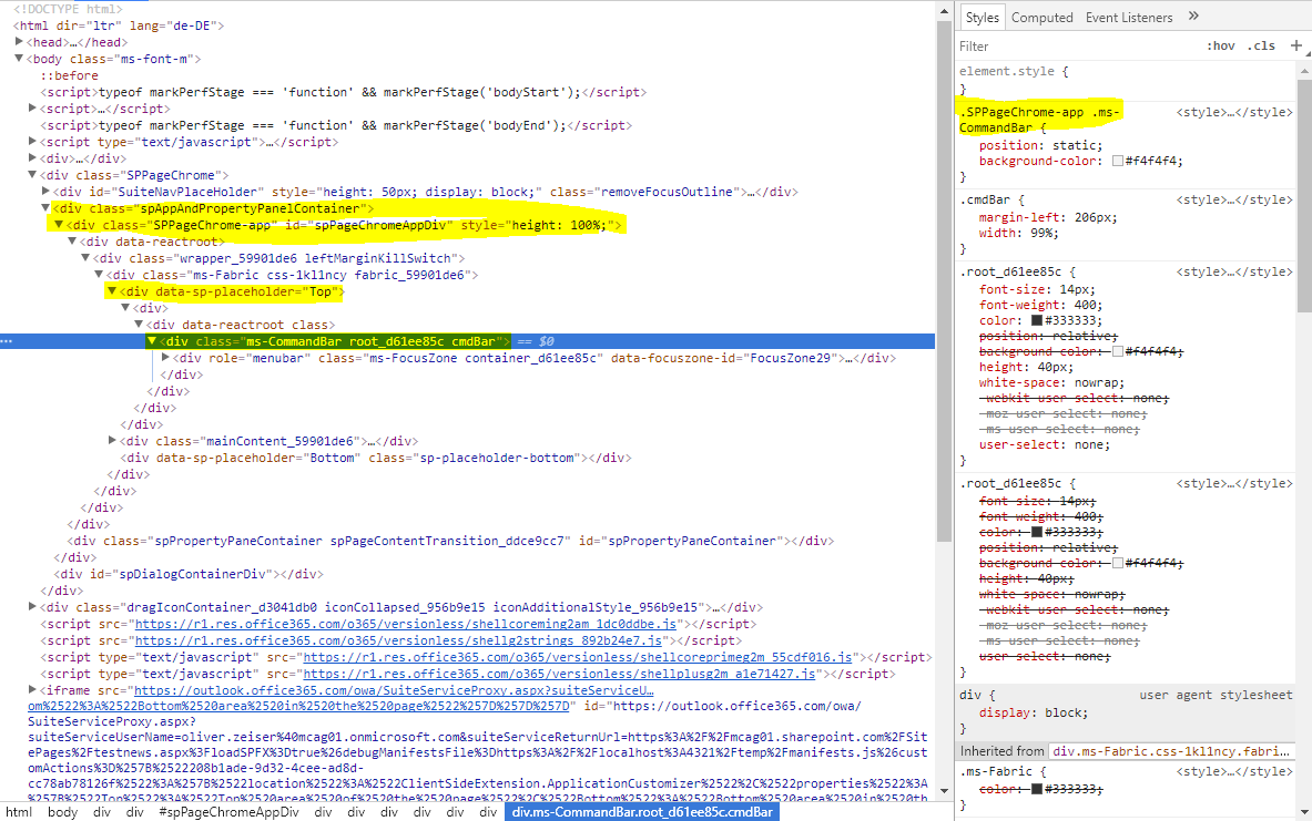 Application Customizer Top Should Really Be At The Top · Issue 846 · Sharepointsp Dev Docs