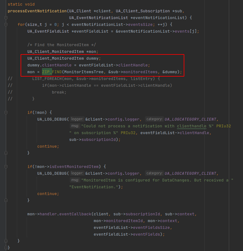 Big complexity in the "processDataChangeNotification" function. · Issue ...