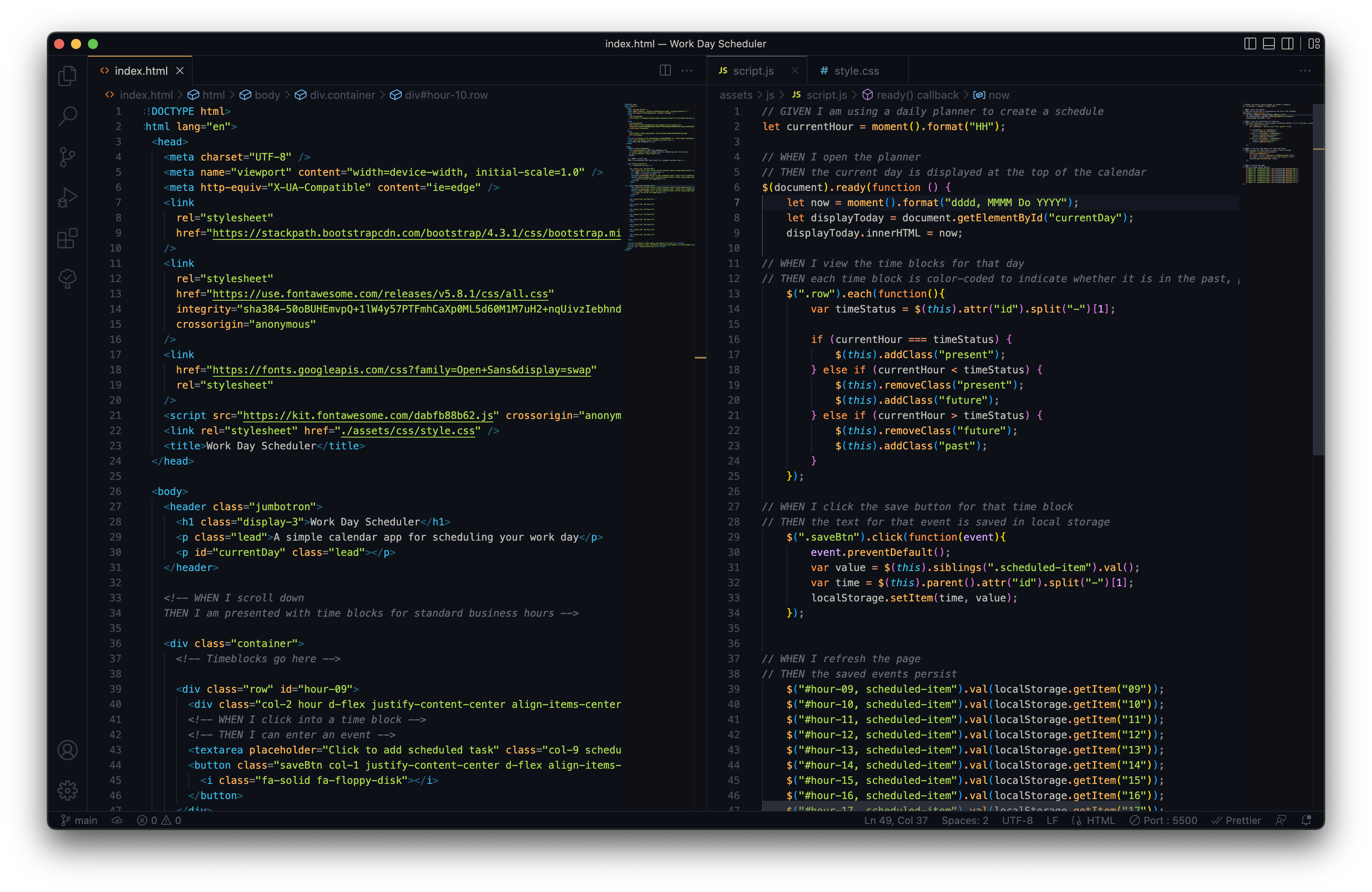 GitHub - Patrickgp/Work-Day-Scheduler