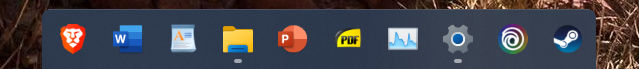 Taskbar Size Reduced to 10 Icons, Cutting Off Icons on Both Sides ...