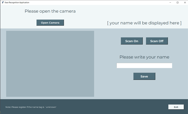 GitHub - ipekog/Face-Recognition-Application: Summer Internship II Project