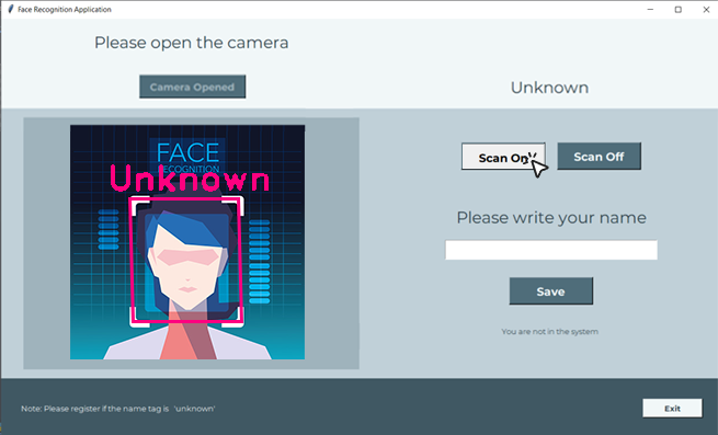 Github Ipekog Face Recognition Application Summer Internship Ii Project