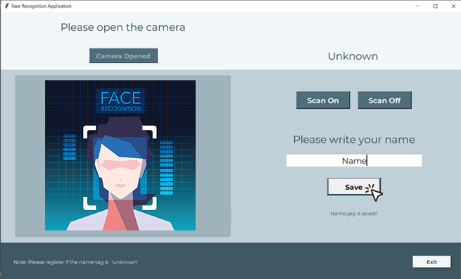 GitHub - ipekog/Face-Recognition-Application: Summer Internship II Project