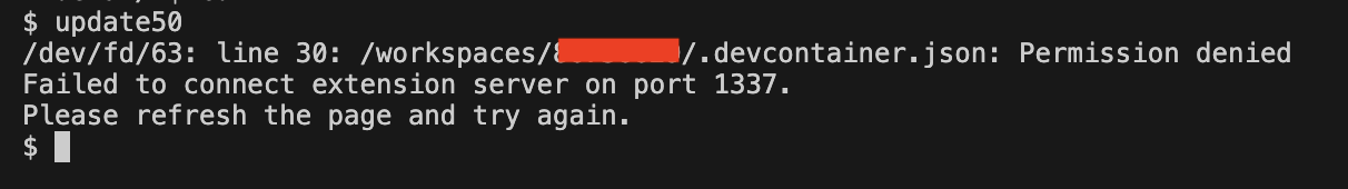 Permission denied and cannot connect to server on port 1337 using ...
