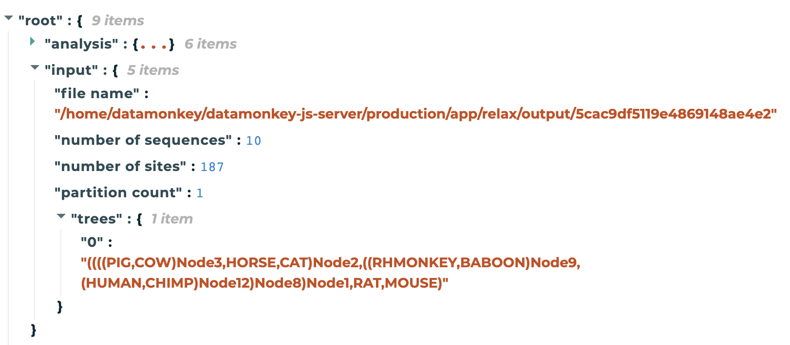 User tree not loaded in RELAX datamonkey · Issue #735 · veg/hyphy · GitHub