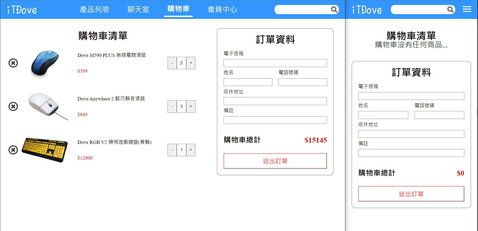 GitHub - Maisiang/online-shop-frontend: 這是一個使用Vue.js + Node.js + Express.js + MongoDB ...