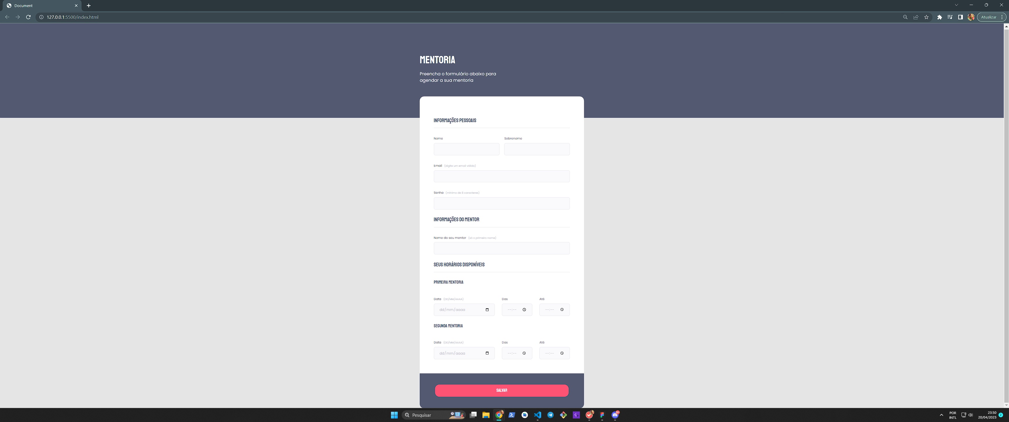 GitHub - mrcrcode/formulario_intermediario: Stage 03 - formulário intermediário