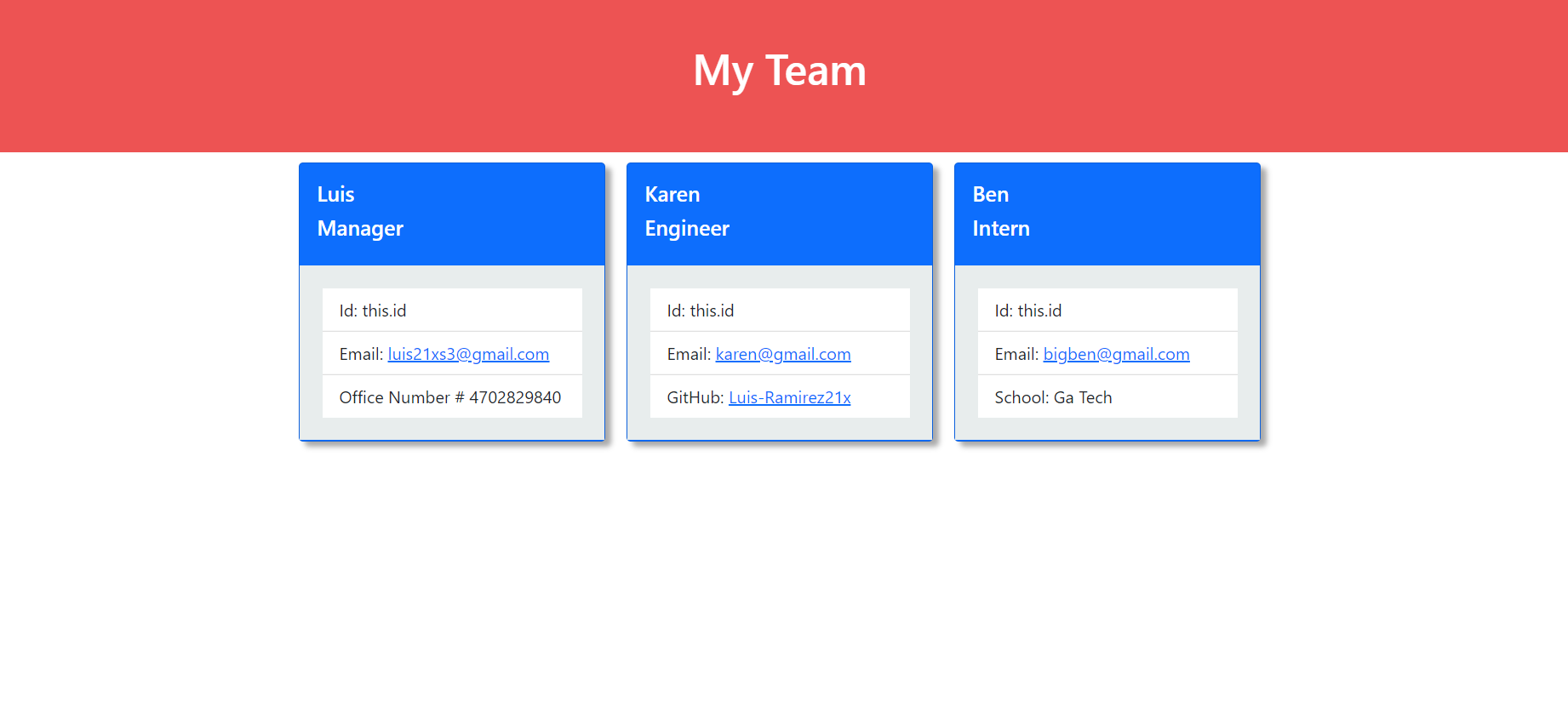 GitHub - Luis-Ramirez21x/Team-Profile-Generator