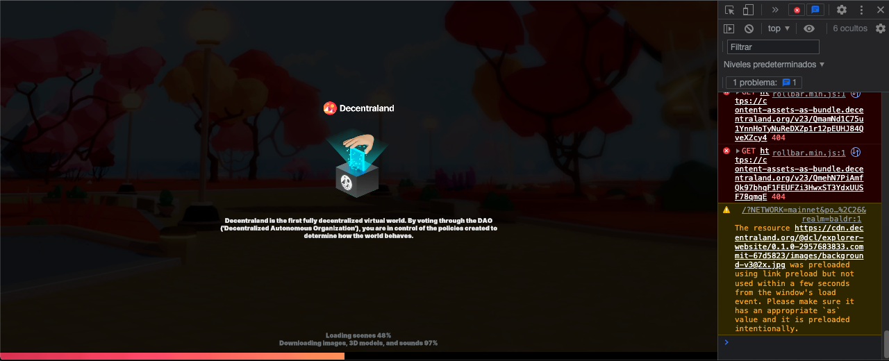 Investigate scenes not correctly loading on Desktop · Issue #386 · decentraland/explorer-desktop ...