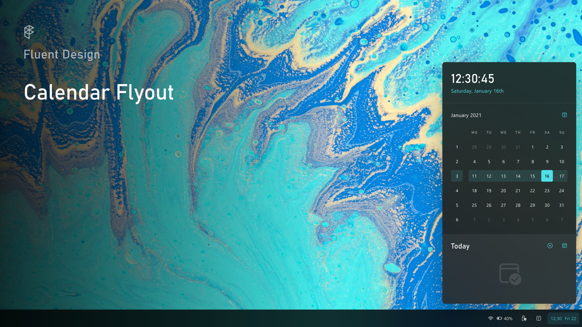Feature Request: Calendar Flyout · Issue #697 · ModernFlyouts-Community/ModernFlyouts · GitHub