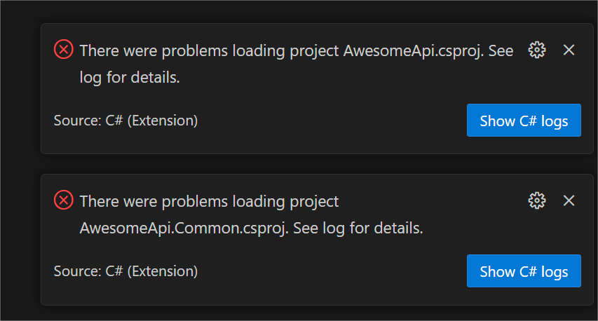 [BUG] C# Devkit CommonAssemblyInfo.cs crash · Issue #650 · microsoft/vscode-dotnettools · GitHub
