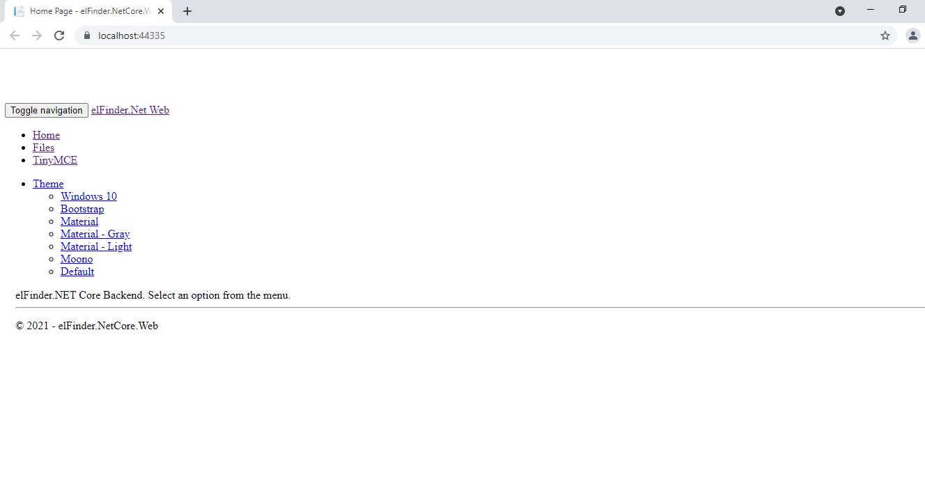 elfinder installation · Issue #65 · gordon-matt/elFinder.NetCore · GitHub