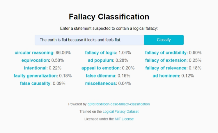 GitHub - BKManabat/Fallacy-Classifier: Fine-tuned version of distilbert ... GitHub - BKManabat/Fallacy-Classifier: Fine-tuned version of distilbert ...
