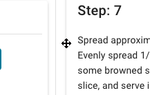 [v1.0.0b] - "Move" mouse cursor shown on edge of recipe instructions · Issue #2262 · mealie ...