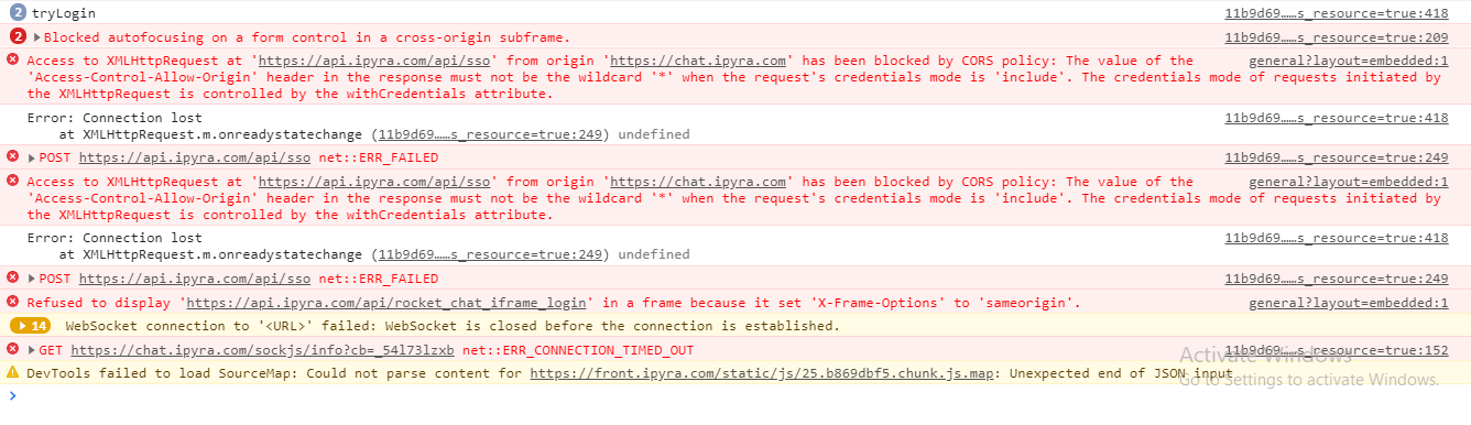 Blocked autofocusing on a form control in a cross-origin subframe. (Iframe Cross Issue) · Issue ...