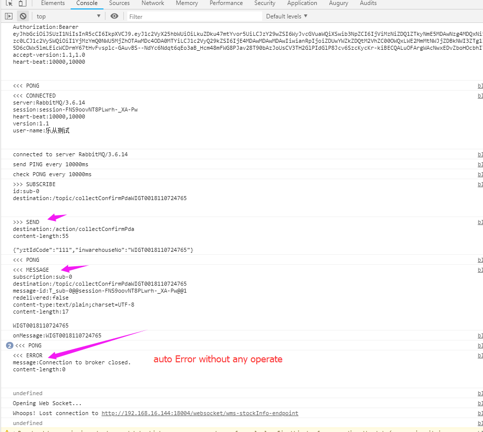 message:Connection to broker closed. · Issue #84 · lahsivjar/react-stomp · GitHub