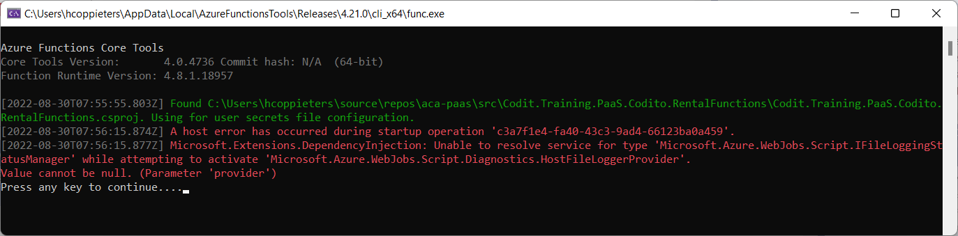 ISecretProvider: Runtime error after migration to .Net 6 Function App v4 migration: · Issue #667 ...