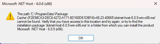 install dotnet, and it never installs · Issue #1294 · rocksdanister ...