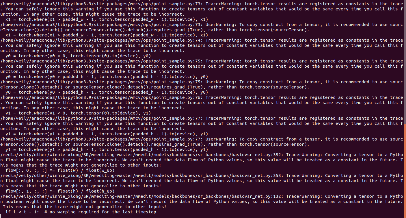 [Bug] realbasicvsr failed to run pytorch2onnx · Issue #1295 · open-mmlab/mmagic · GitHub