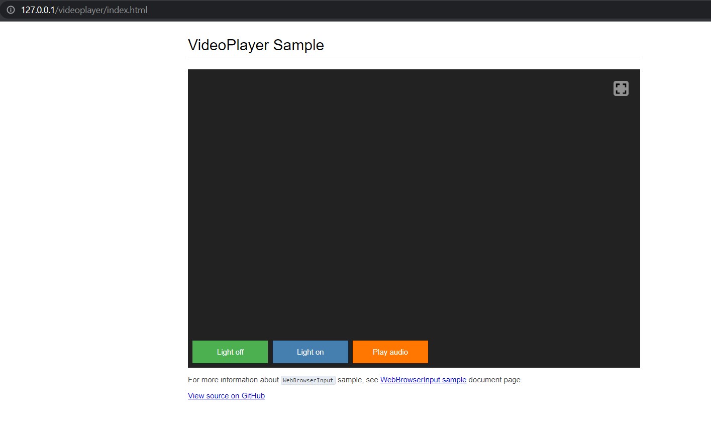 [Request]Need a way to implement my Unity video in browser with npm deploy. · Issue #613 · Unity ...