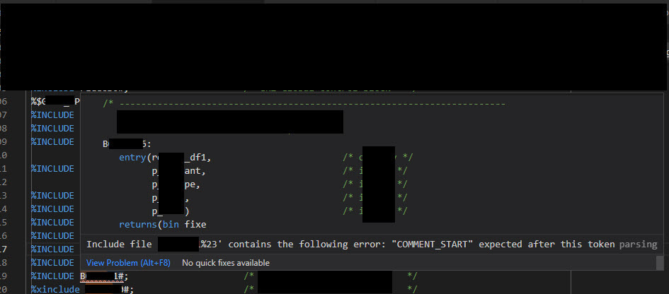 PLI parser various issues · Issue #128 · IBM/zopeneditor-about · GitHub