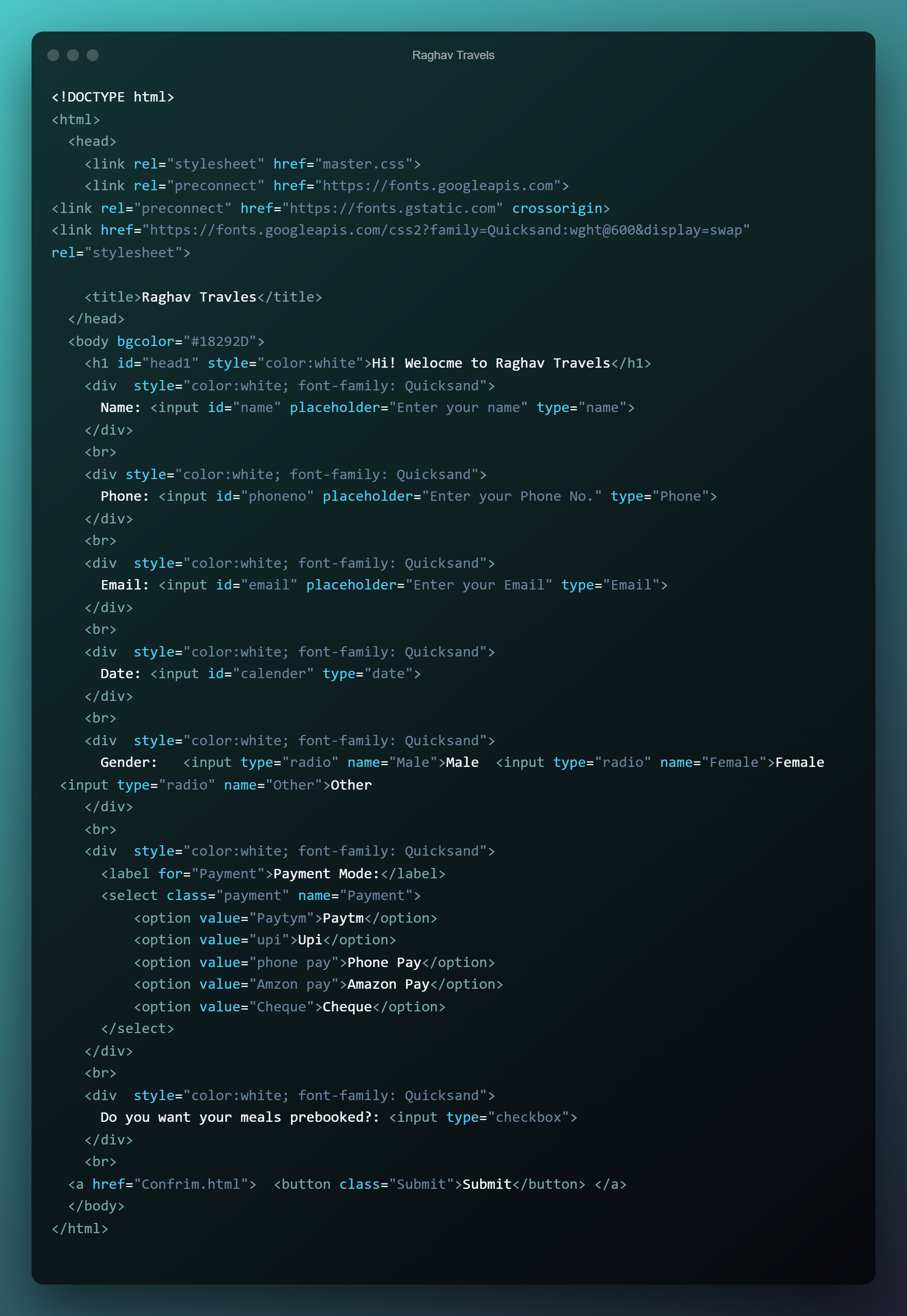 GitHub - pythonisraghav/Raghav-travles