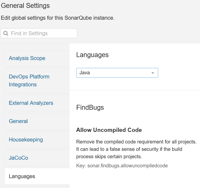 Can Not Execute Findbugs One Subproject Contains Java Source Files That Are Not Compiled 2070