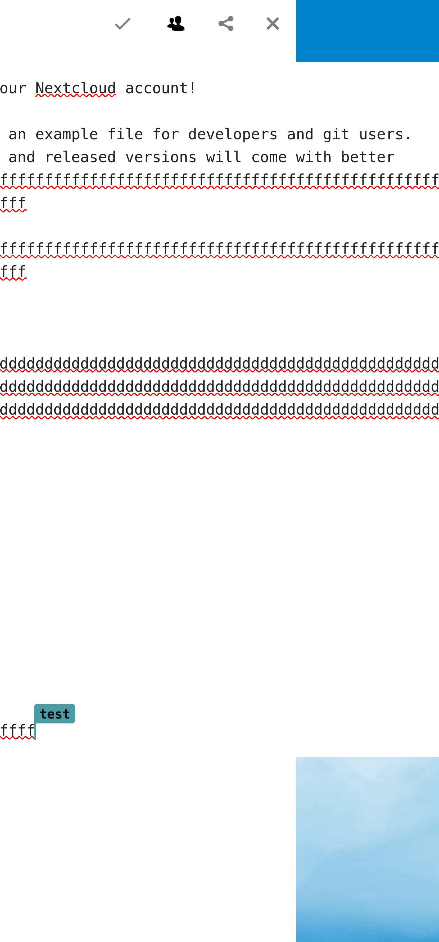 Strange behaviour of background when direct editing on narrow screens · Issue #3844 · nextcloud ...