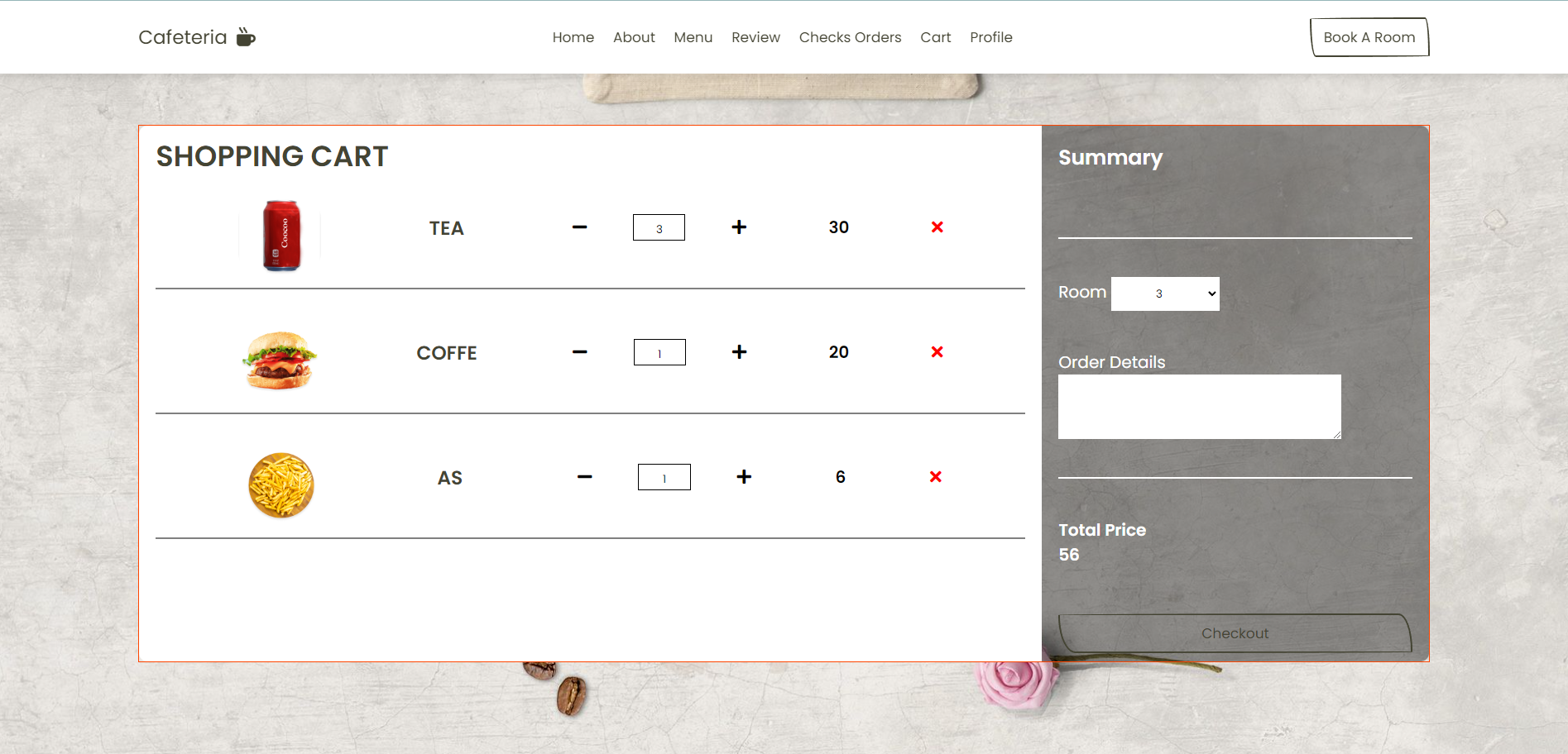 GitHub - mohammed-samir01/-CafeteriaProject
