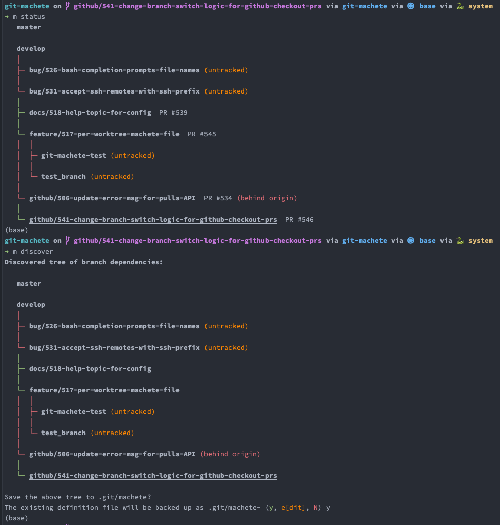 Prevent `git machete discover` from overriding already present annotations in the definition ...