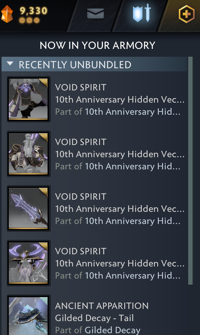 Disappeared Gabe Newell 10 Year Anniversary Celebration Item · Issue 