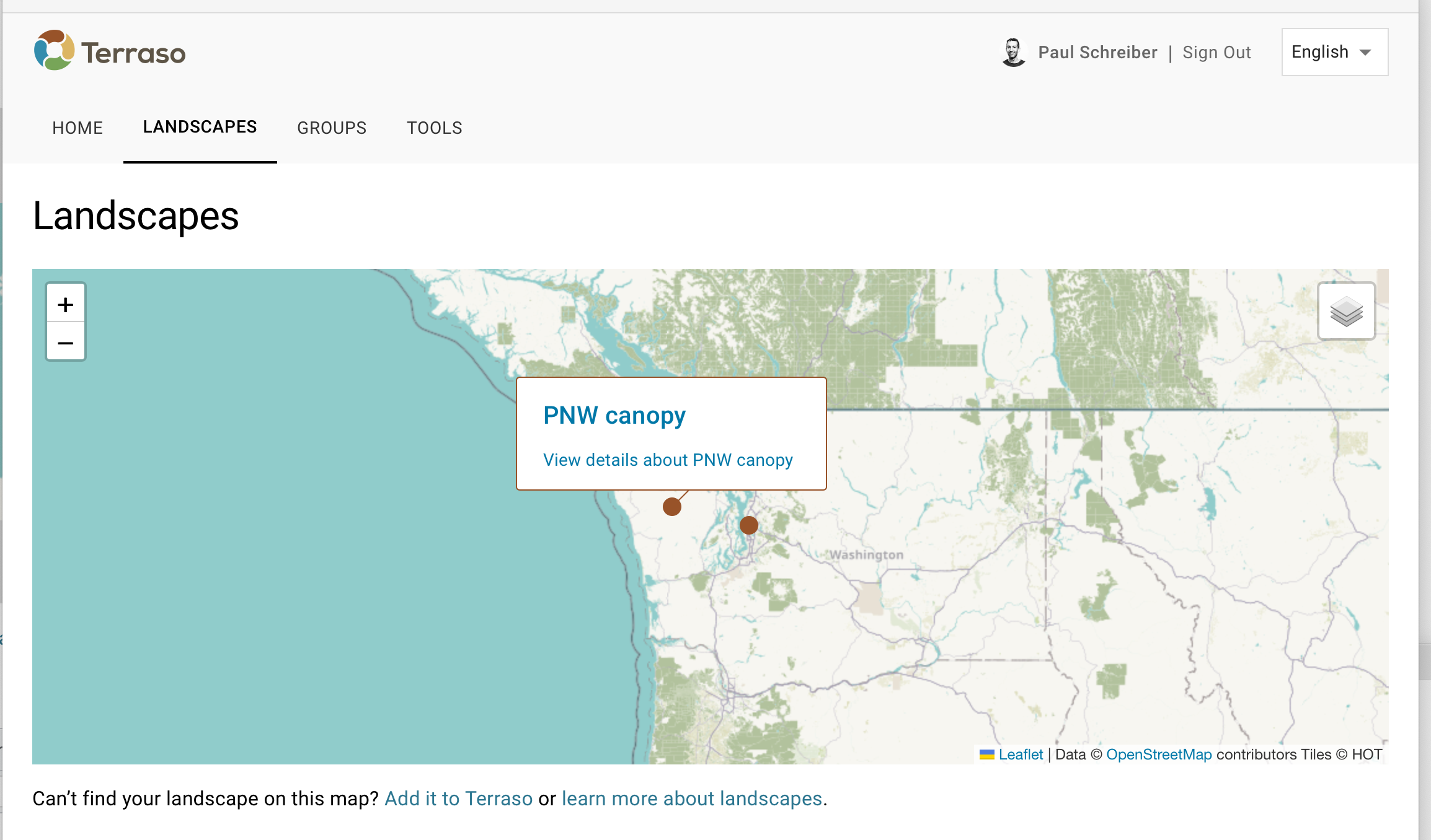 Landscape map: popups don't get focus when opened · Issue #528 · techmatters/terraso-web-client ...