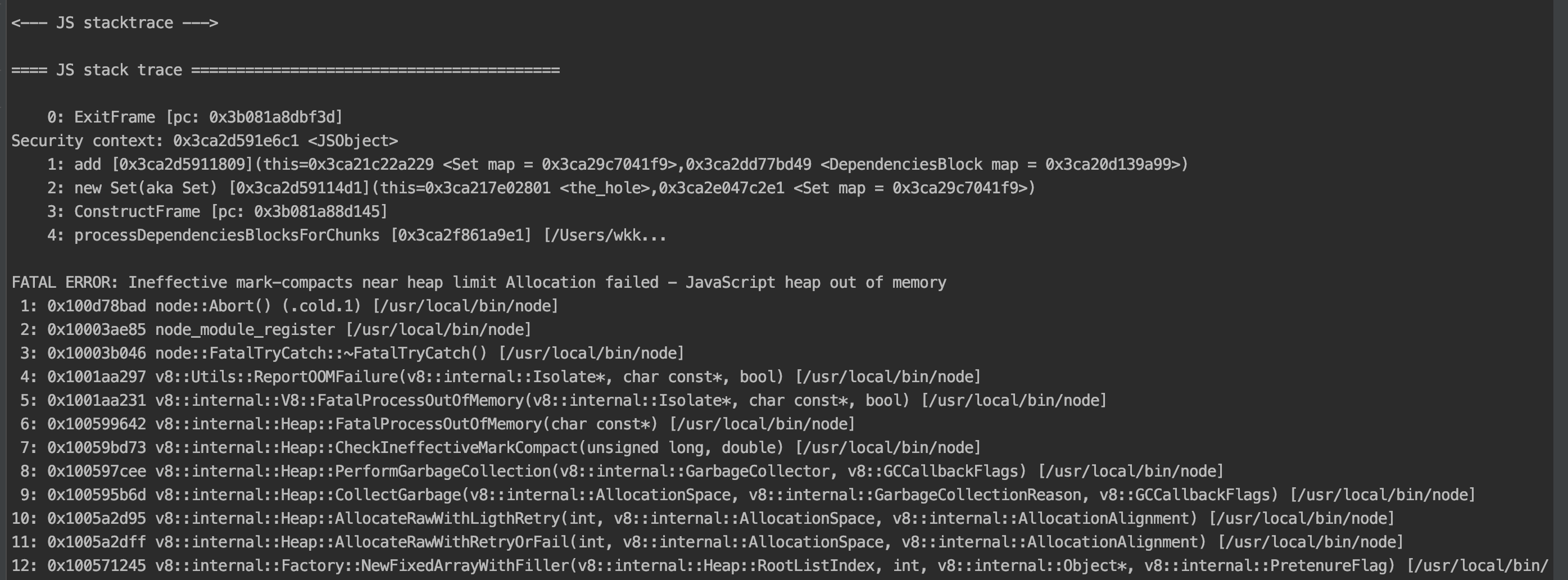 开发编译时总内存溢出 · Issue #1600 · dataease/dataease · GitHub