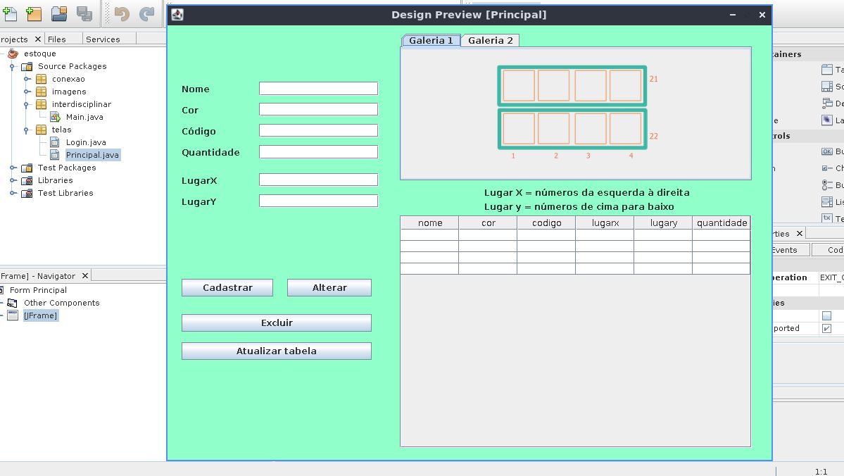 GitHub - mabi00/java-estoque: Sistema CRUD Java para cadastrar, excluir, editar e mostrar ...