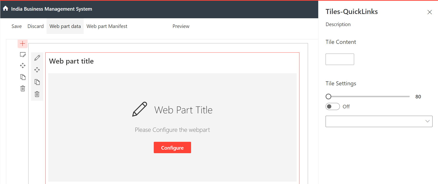 react-tiles-v2 -i am not able to load text labels and all the fields in web part property pane ...