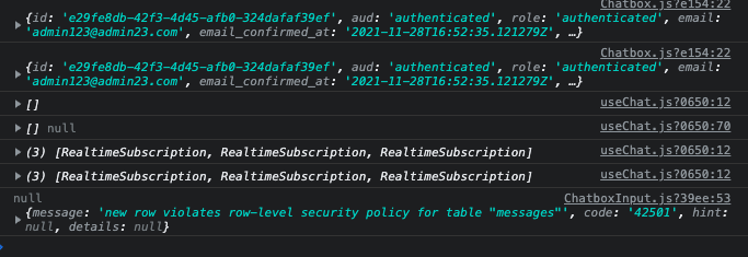 Realtime Row Level security broken for database-wide subscriptions on PG12 · Issue #4201 ...