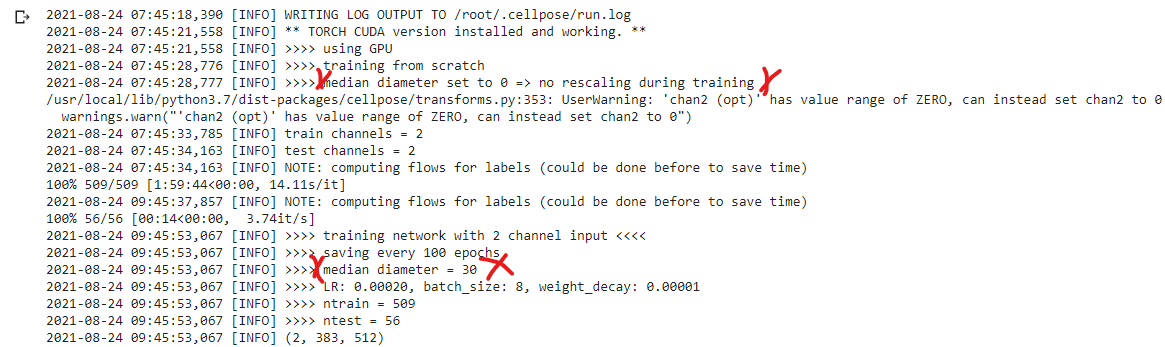size problems with segmentation of very different and large cells · Issue #320 · MouseLand ...