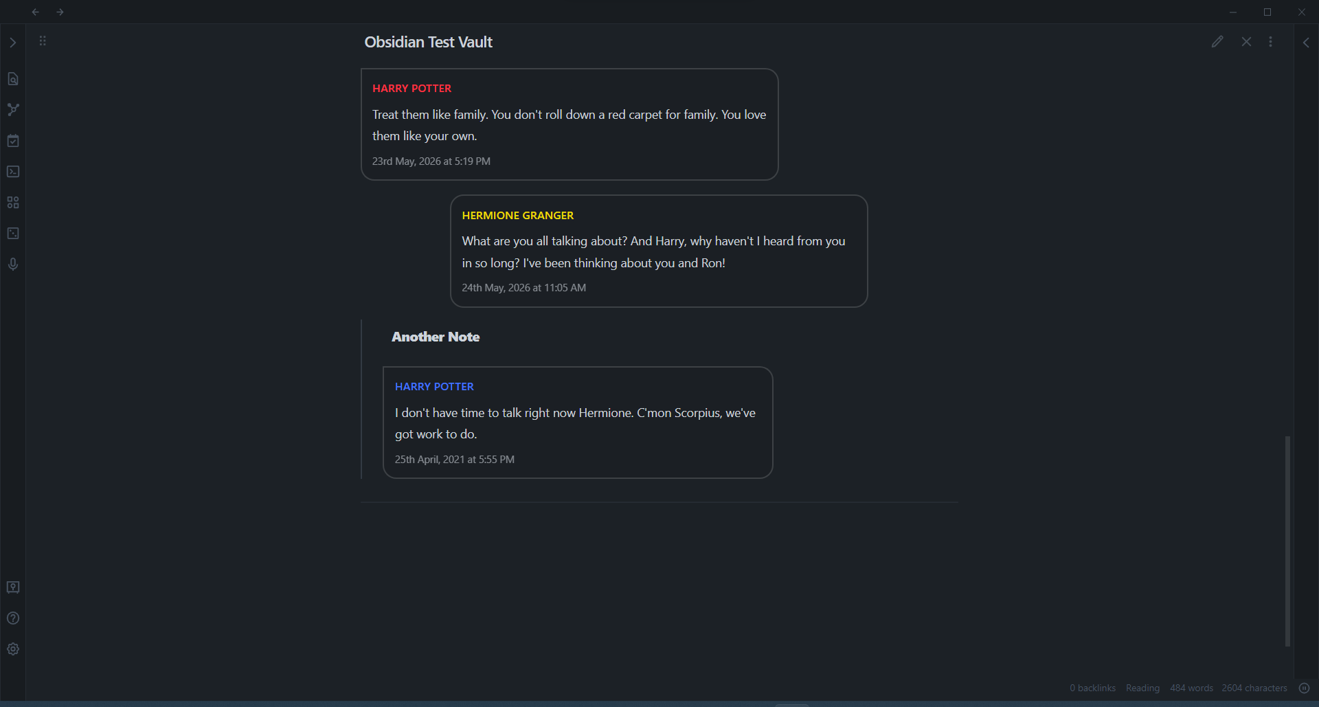 Add ability to customize formatting of chat headers in metadata. · Issue #3 · adifyr/obsidian ...