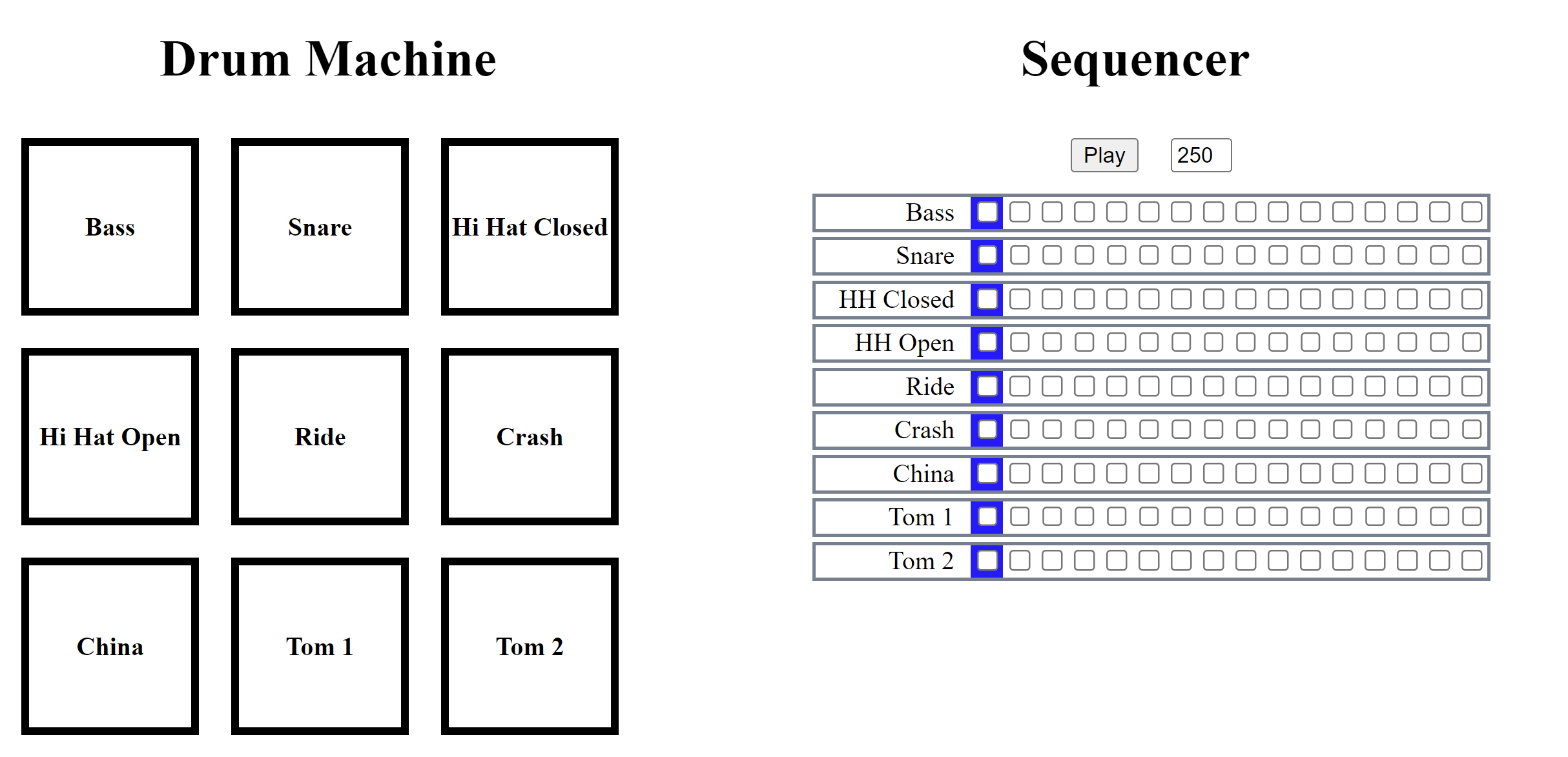 GitHub - MHansonDev/vue-drum-machine: Vue Drum Machine in the making