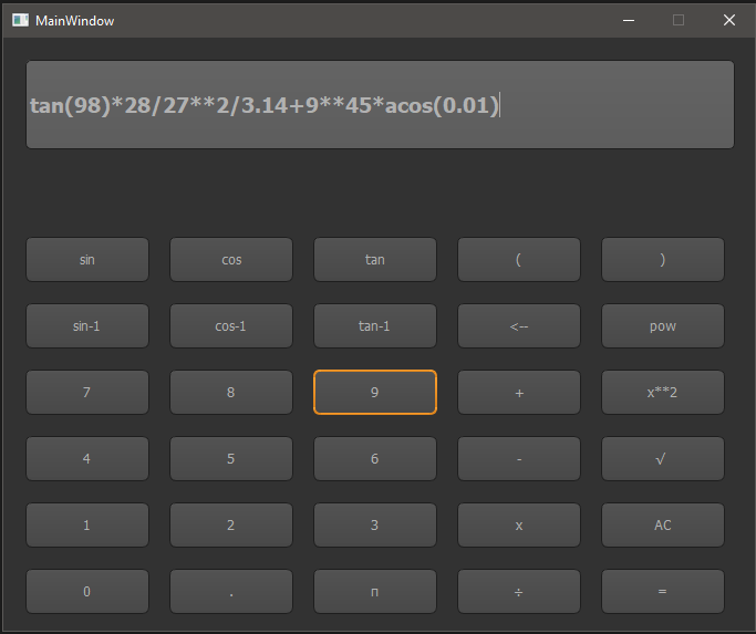 GitHub - usman-vecho/PyQt4-Calculator: PyQt4 calculator using python