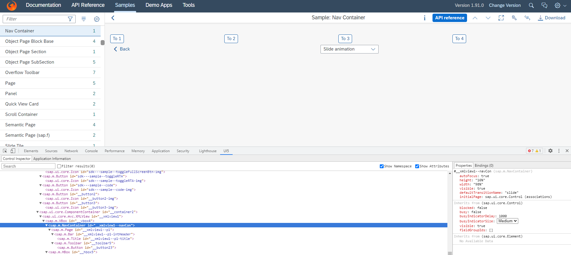 sap.m.NavContainer is hidden when a % value is used for the height property · Issue #3291 · SAP ...