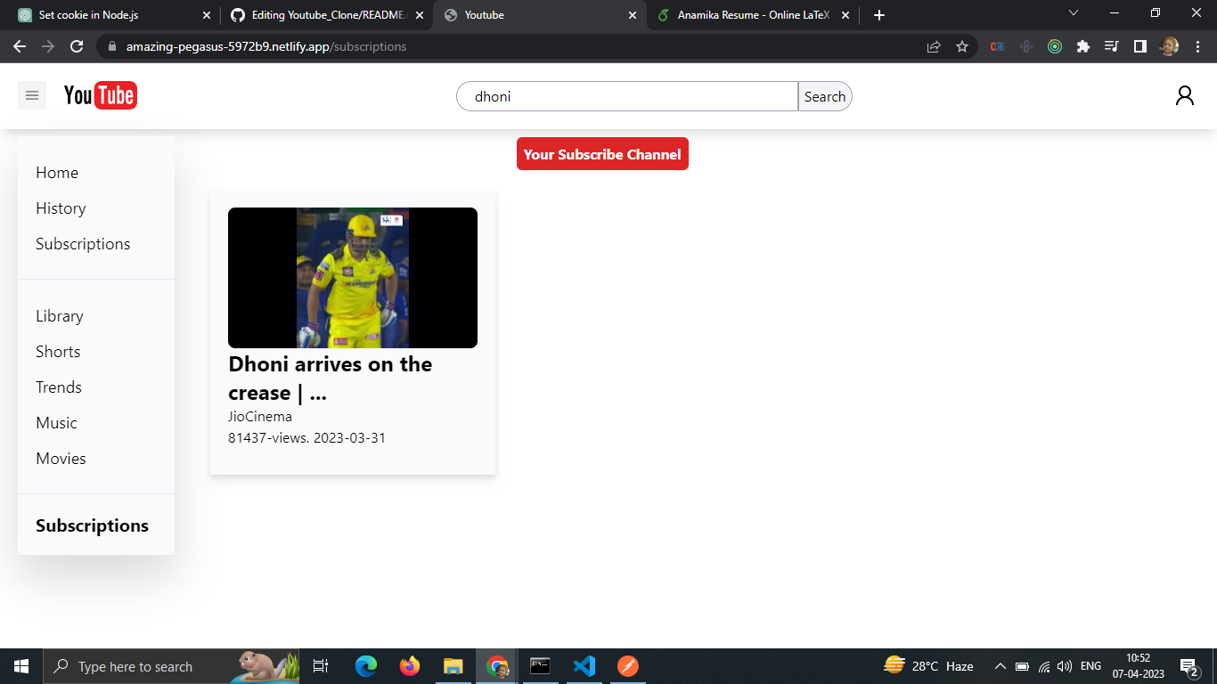GitHub - AnamikaSaini08/Youtube_Clone