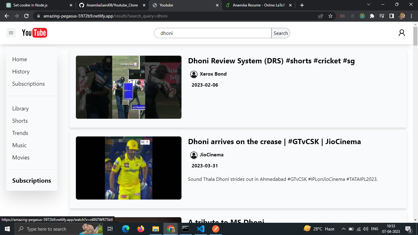 GitHub - AnamikaSaini08/Youtube_Clone