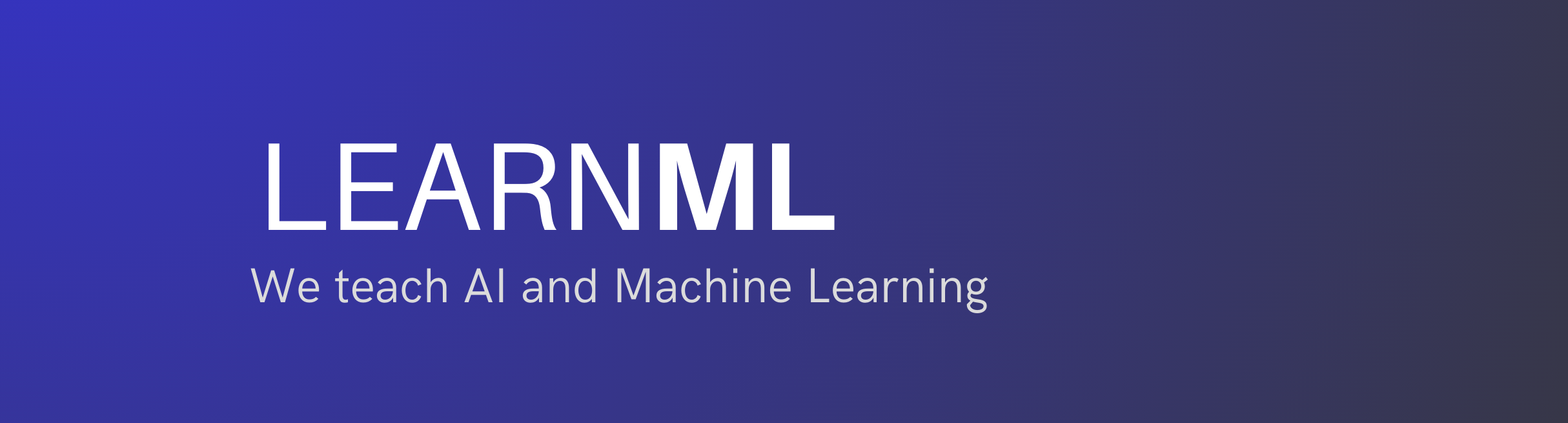 LearnML · GitHub