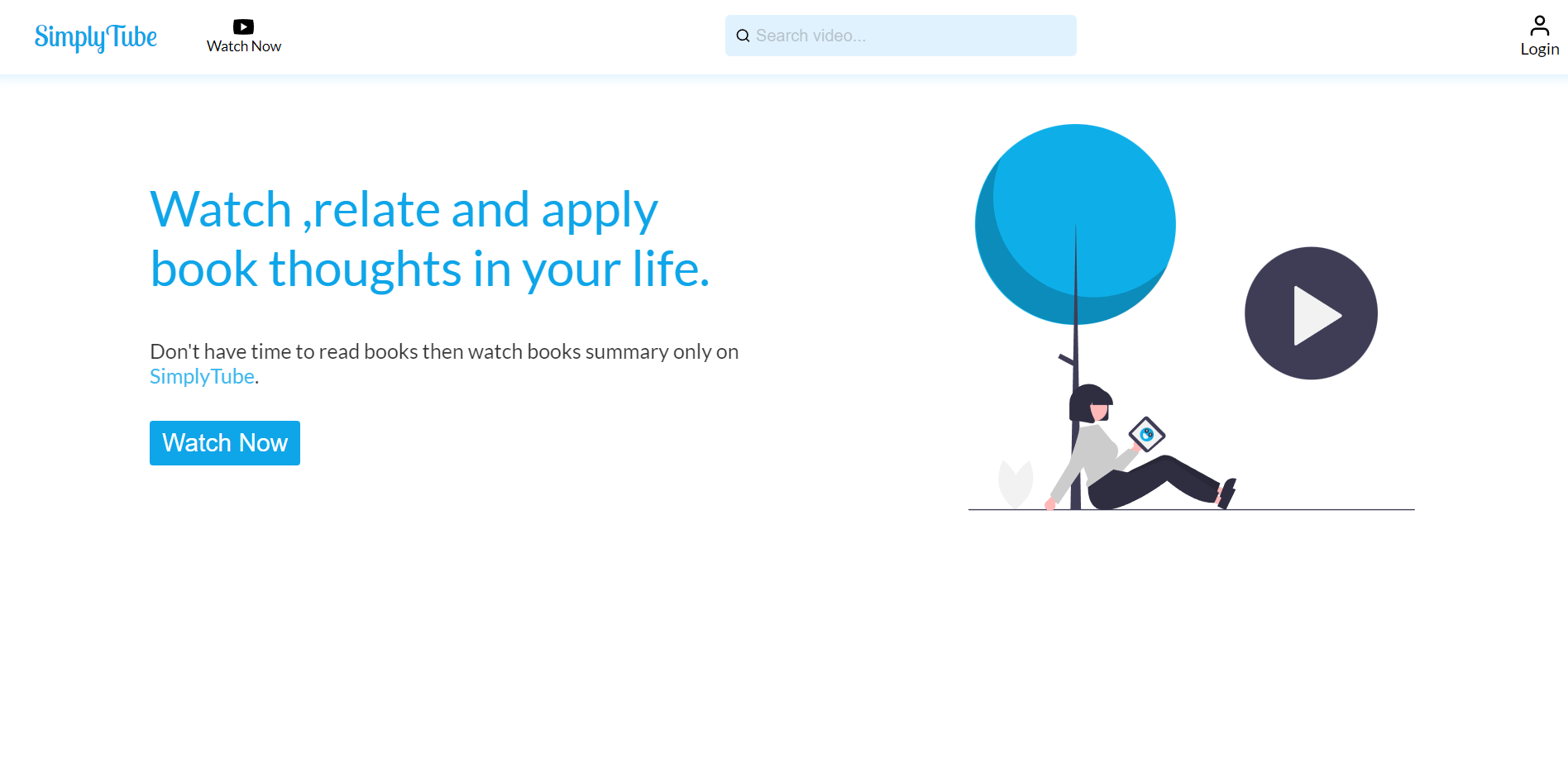 GitHub - bigyanpatel/simply-tube: A video streaming app to learn from book summaries.