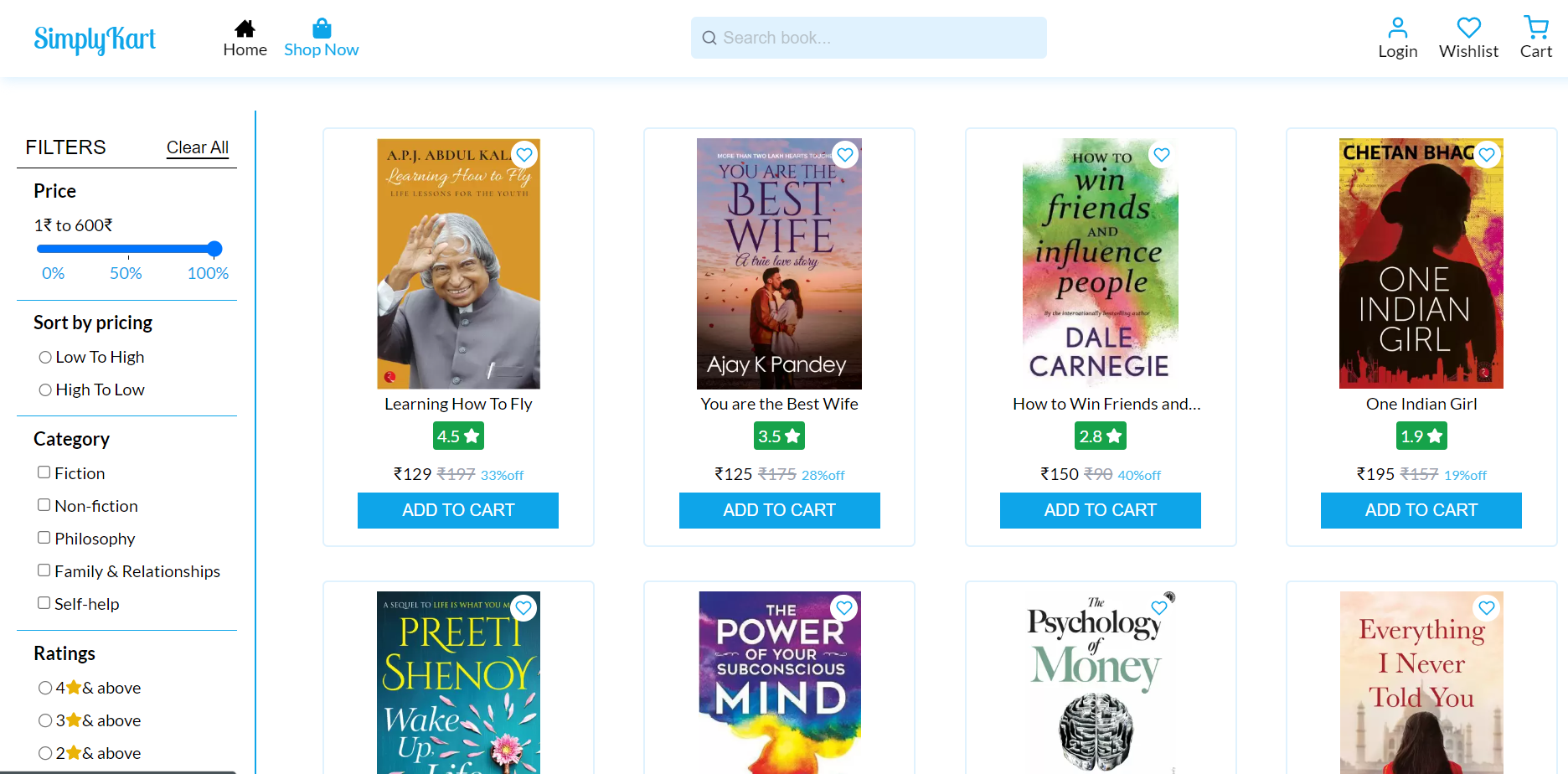 GitHub - bigyanpatel/simply-kart: An eCommerce app for books